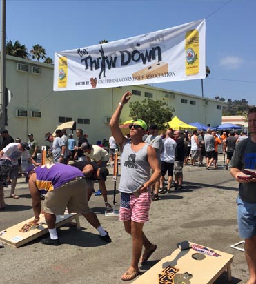 The Throw Down Biggest Cornhole Tournament in the World